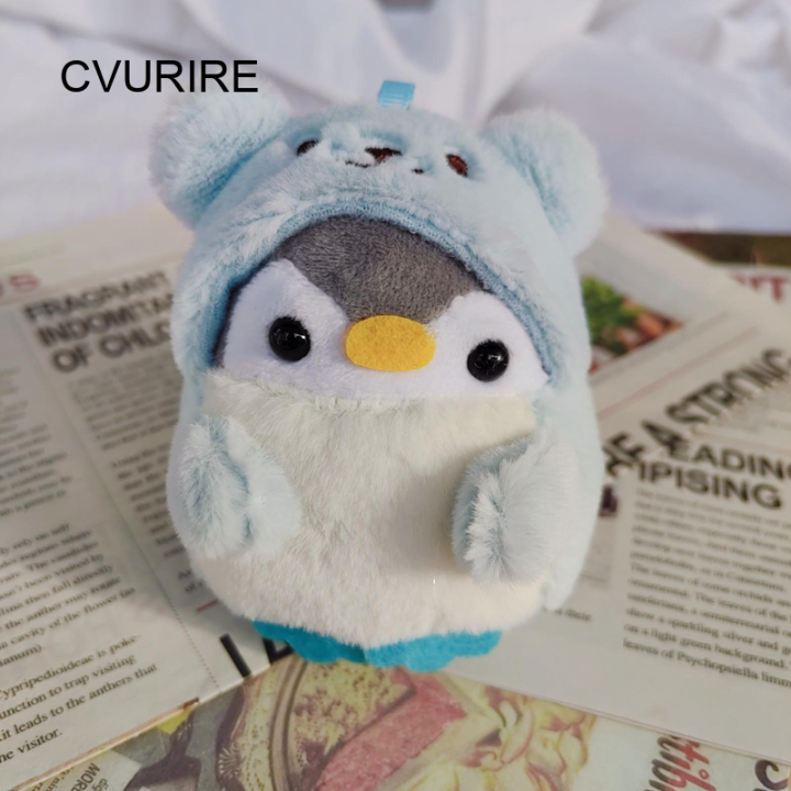【Ready!】Animal Penguin Plush Doll Keychain Cartoon Penguin Hamster ...