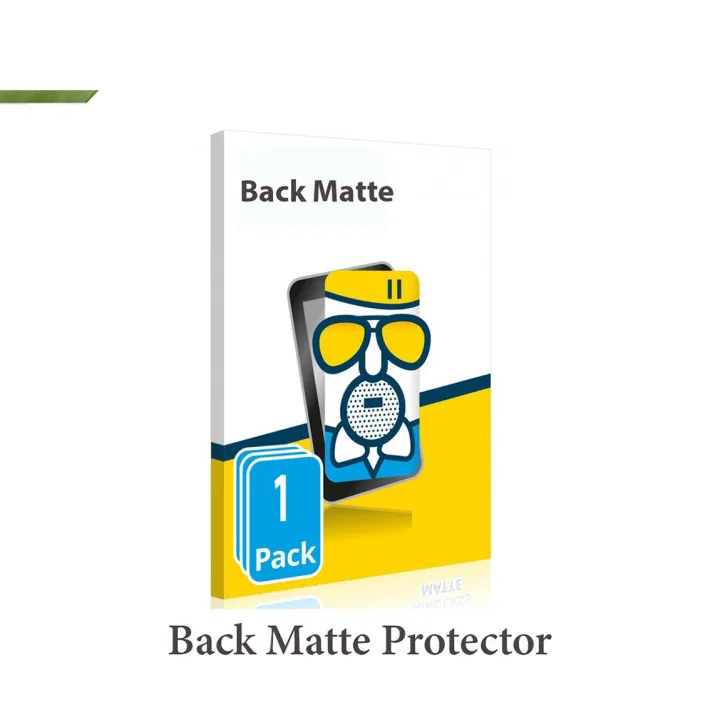 Tecno Spark 4 Soft Film Protector Back Matte Protector Soft Skin Sheet ...