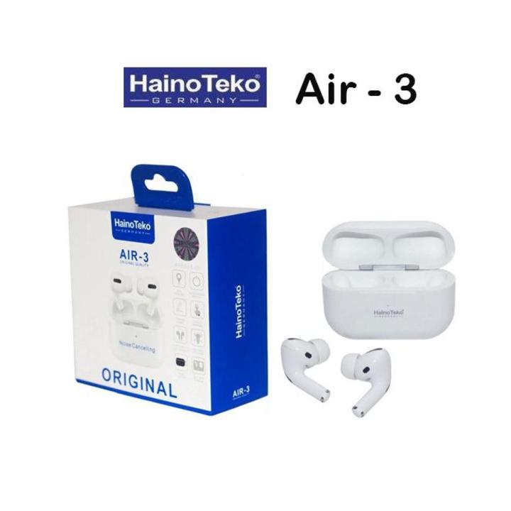 Haino Teko Air3 & Air5 True Wireless Earbuds - Noise Cancelling - Touch Sensor - Bluetooth 5.0 ...