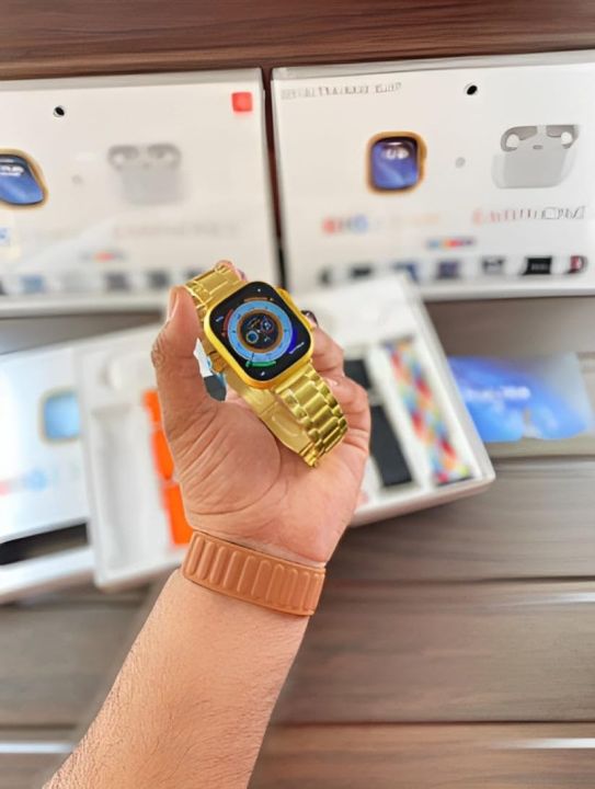 I20 Ultra With Earbuds Smart Watch DT900 Ultra, T800 Ultra , T900 Ultra ...