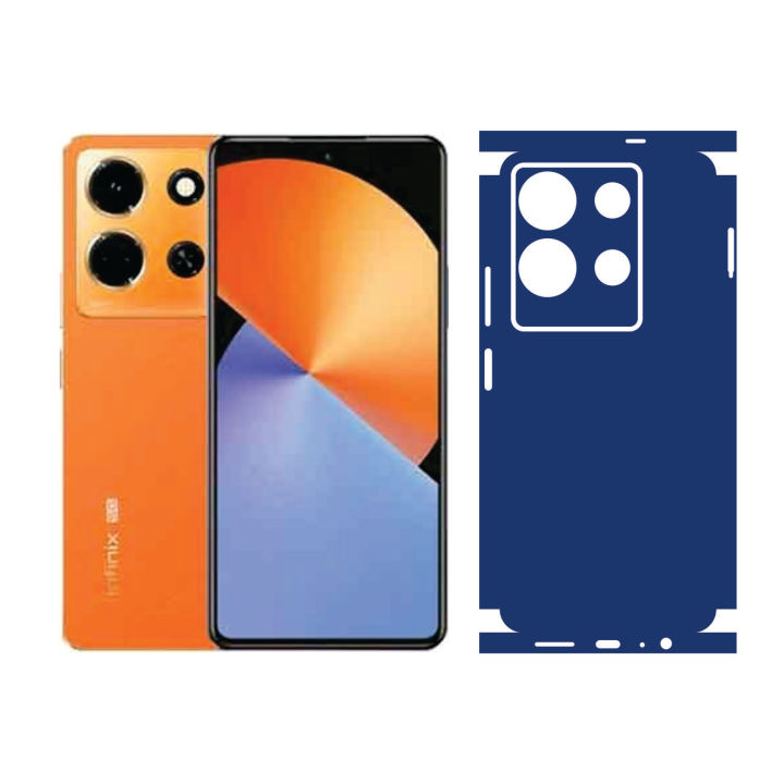 Infinix Note 30 Back RHINO-0003 Blue Sheet Anti-stain Wrap Cover | Daraz.pk