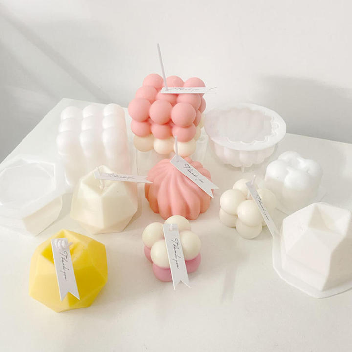 Silicone Mold Pastry 3D Cake Design Mini Cupcake Mousse Muffin Heart ...