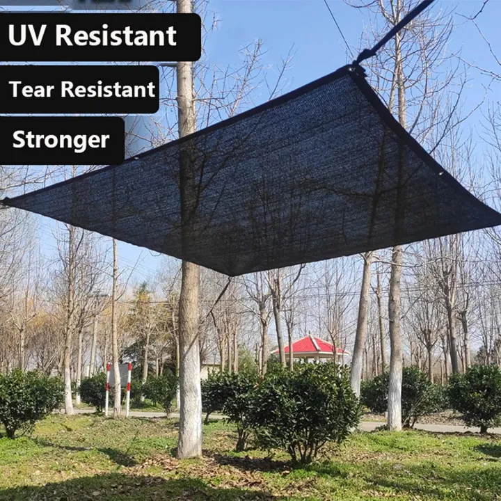 10x23 ft 90% Sunblock Shade Cloth, Sun Mesh Shade Heavy Duty, Sun Shade ...