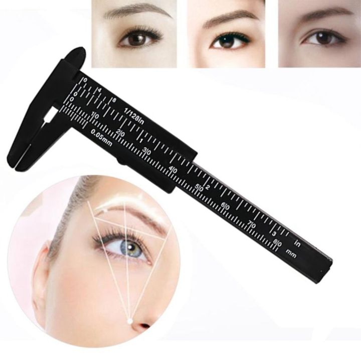 80mm Novice Makeup Tools Auxiliary Tattoo Sliding Design Eyebrow ...