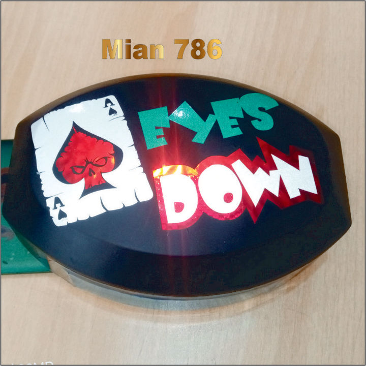 Honda CG 125 Back Light Fancy Cover Sticker For Motorbike Motorcycle ...