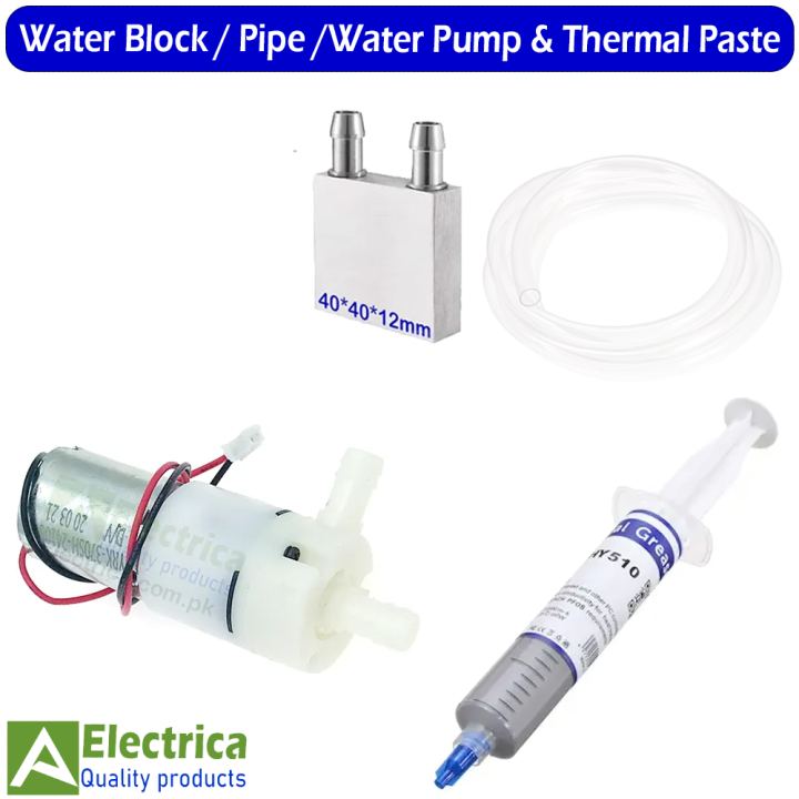 pack of 4 items HY510 Thermal Compound Grease Paste 40*40*12mm Water ...