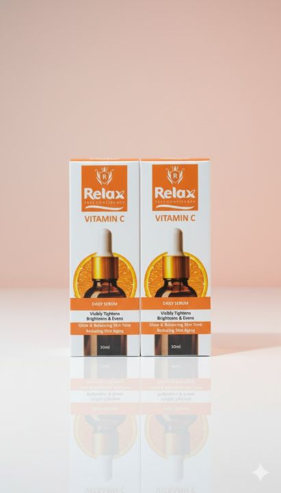 Relax Vitamin C Daily Serum | Visibly Tightens, Brightens & Evens Skin ...