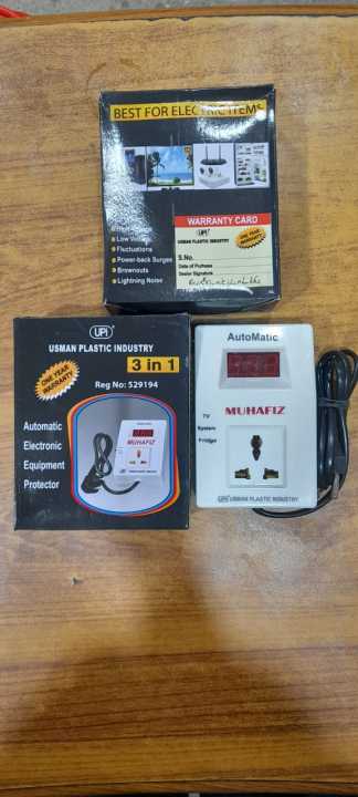 UPI Muhafiz Switch, Voltage Protector, Surge Protector, Volt Protector ...