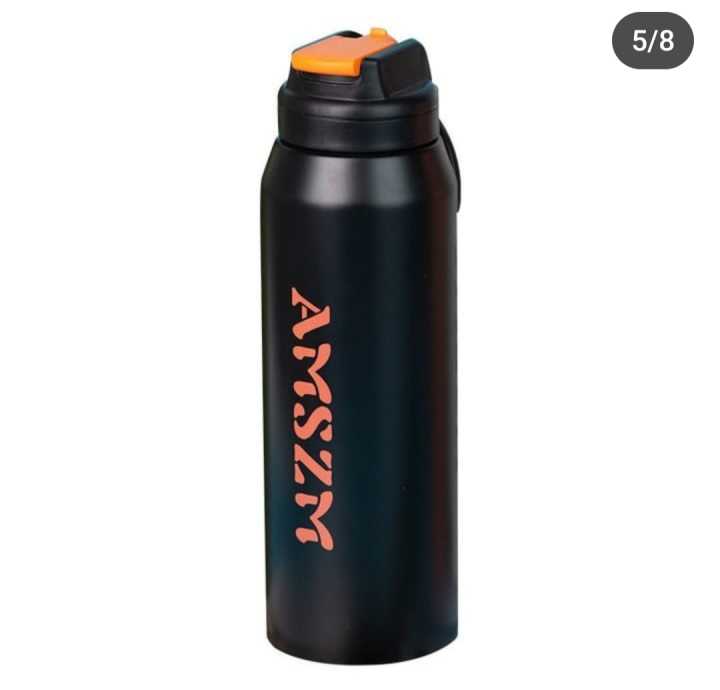 SUS304 Water Bottle by AMSZM, 800ml ,Vacuum Flask for Travel, Camping ...