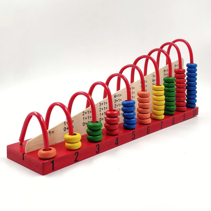 Calculation Shelf Abacus Counting Math Learning Early Educational Toys