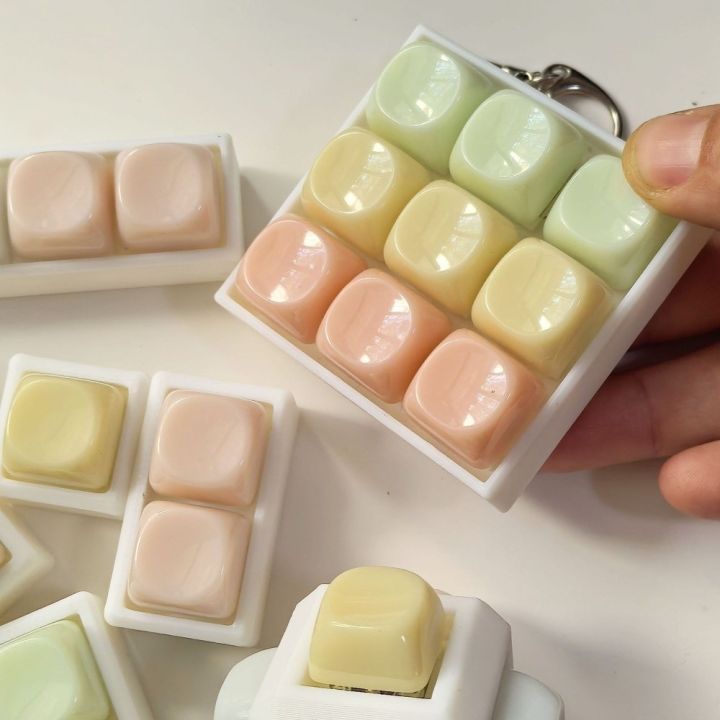 New 2/3/4/6/9 Keys Finger Keyboard Key Button Stress Relief Fidget ...