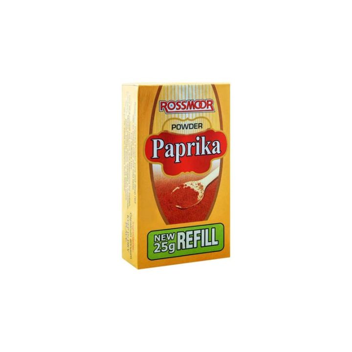 ROSSMOOR PAPRIKA POWDER SPICESBOX 25GM|46625| | | Daraz.pk