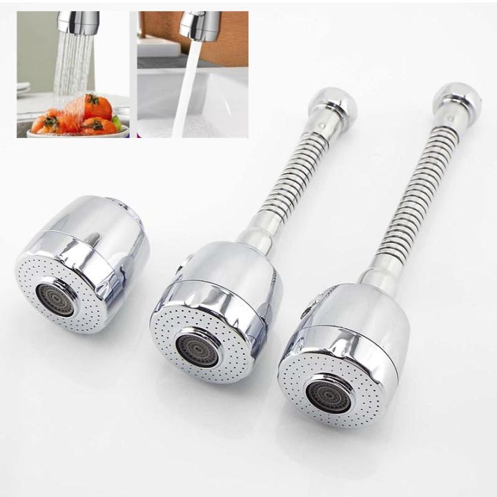 Adjustable kitchen Faucet Bubbler Tap water filter Nozzle flexible ...