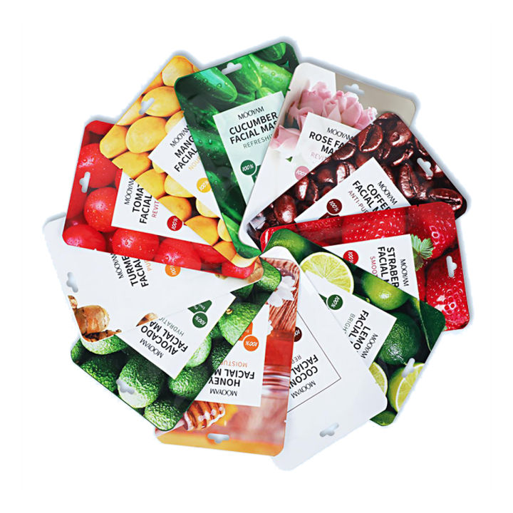 Face Sheet Mask, Pack of 11 sheet mask, Facial mask Pack, Face Sheet ...