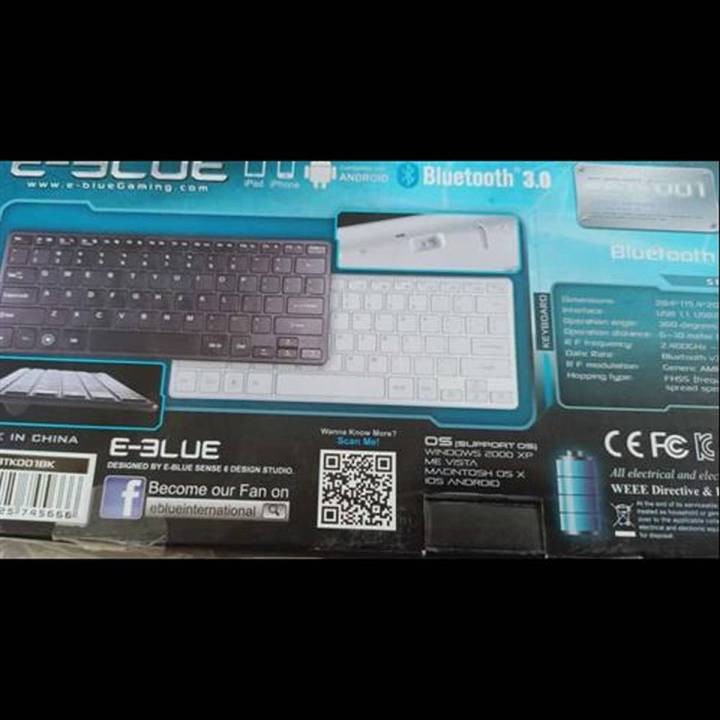 E-BLUE SECIO SERIES BLUETOOTH KEYBOARD 3.0 | Daraz.pk