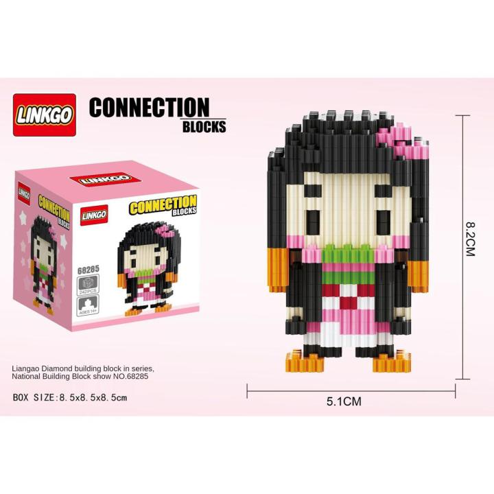 Demon Slayer Lego bricks compatible with Kimetsu No Yaiba mini bricks ...