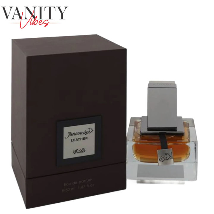 Junoon Leather By Rasasi EDP 50ml for Men | Daraz.pk