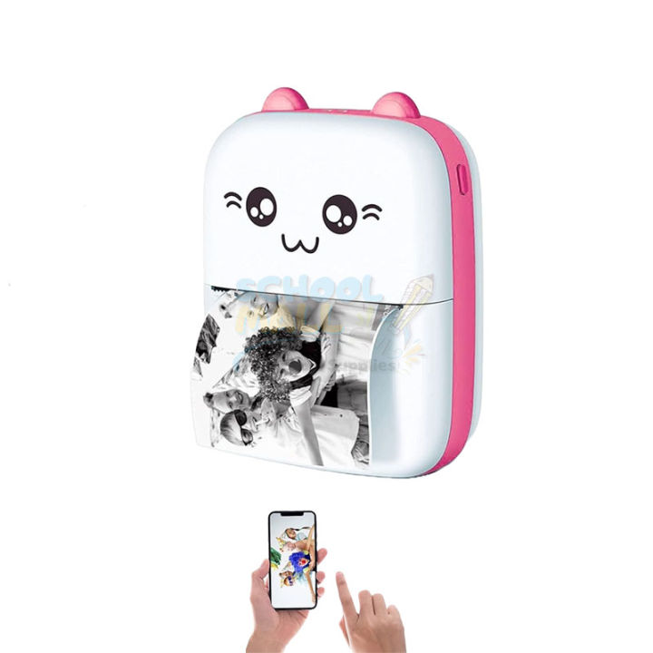 Pocket Inkless Mini Printer - Thermal Portable Bluetooth Wireless Mini ...