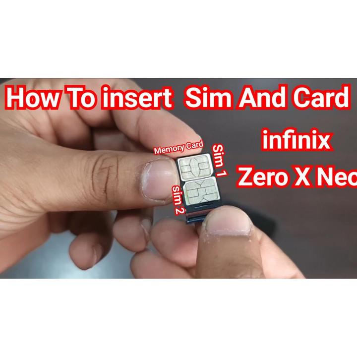 Infinix ZERO X Neo SIM Tray Sim Jacket Sim Slot Sim Door For Infinix ...