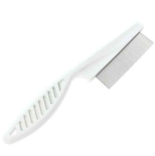 High Comfort Head Lice Comb Metal Nit Head Hair Lice Comb Fine Toothed ...