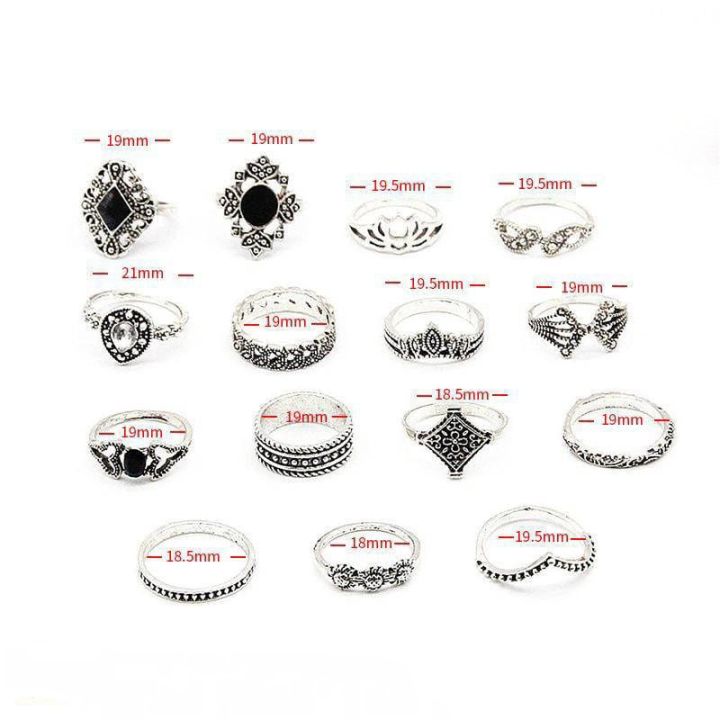 Rings of Splendor: 15-rings full set (15 rings) | Daraz.pk