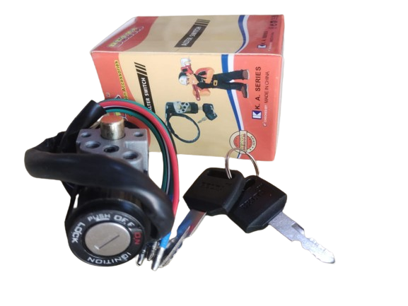 Alter Switch 2 in 1 Ignition On/Off + Side Lock for Motorcycle 70cc ...