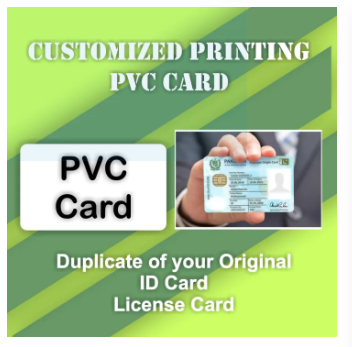 Customized PVC Card Copy for your ID Card License Card School Card ...