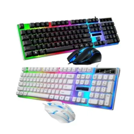 RGB Keyboard With Colorful Mouse (Combo) | Daraz.pk