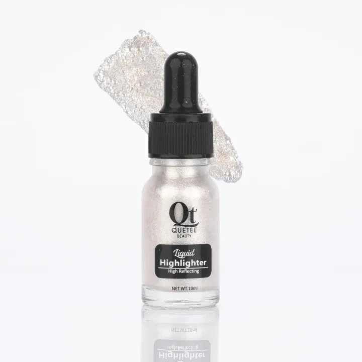 Liquid Highlighter Silver Soft Shimmer Glow Blendable Illuminating Face ...