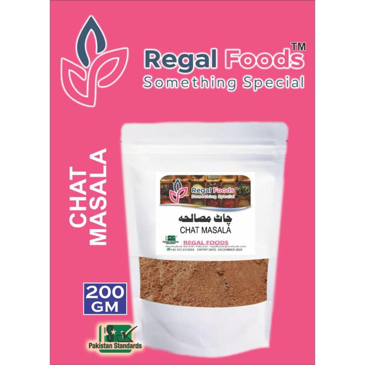 Regal Foods Chat Masala Seasoning 200g | Daraz.pk