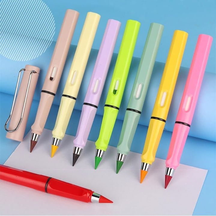 Infinity Pencil with Eraser, Portable Reusable Inkless Pencil for ...