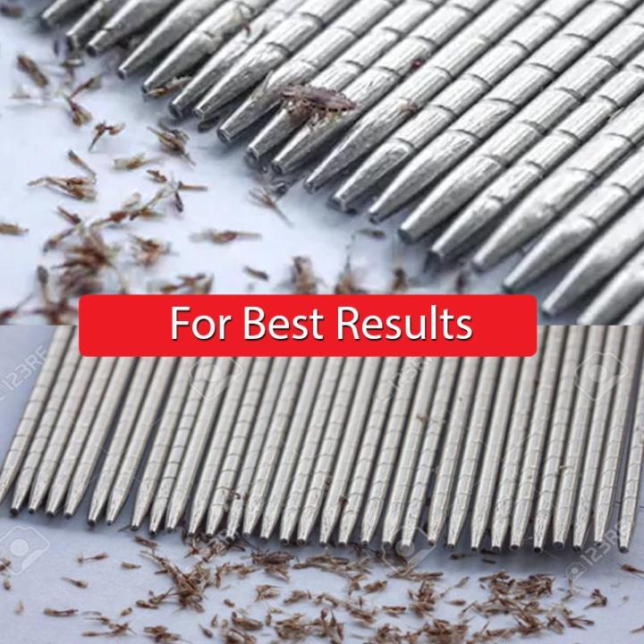 1 x Pack of 1 - Large Anti Lice Comb - Stainless Steel Lice Comb / Nit ...