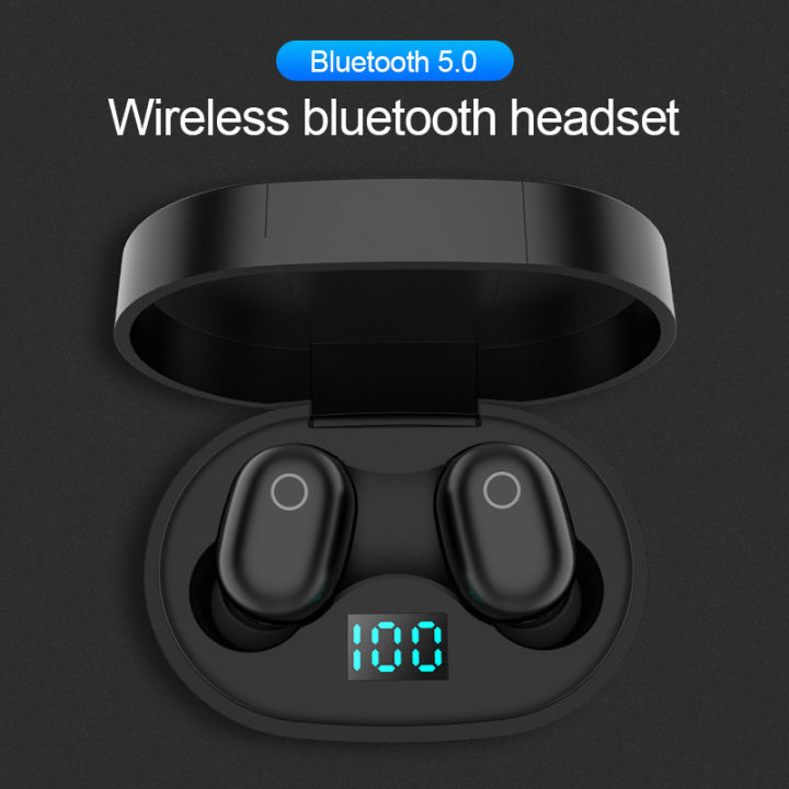 TWS earbuds true wireless stereo headset Bluetooth 5.0 touch control ...