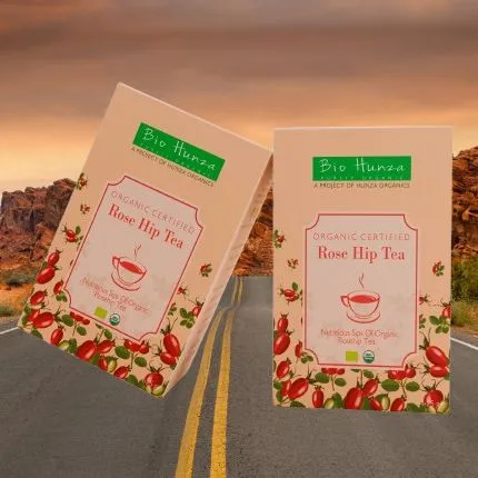 Bio Hunza Organic Rosehip Tea 40g Rich in Vitamin C Immune Booster ...