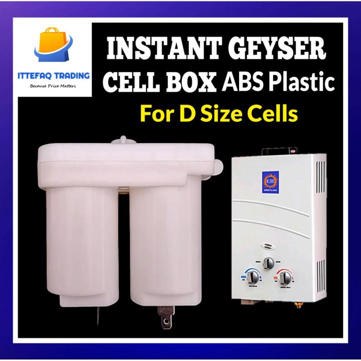 Instant Water Geyser Battery Box Cell Box For D Size Cells Replacement ...