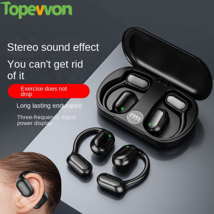 Topewon Air Conduction Headset Wireless Binaural ENC Noise Reduction ...