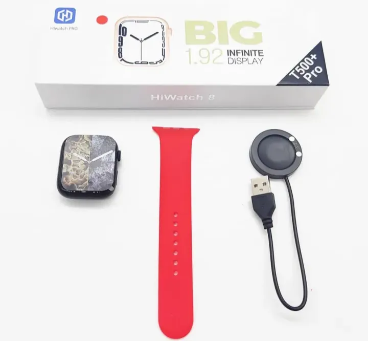 T500 Plus Pro New Series 8 Smart Watch Full HD 1.92inch Screen ...