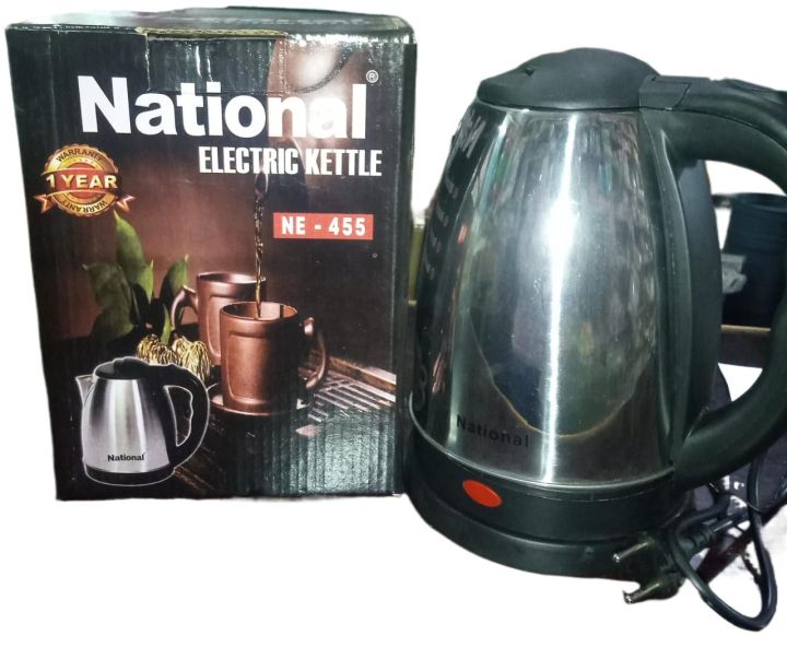 National Premium - Electric Kettle 2.0 Liter - Model 1 - 1500 Watts ...