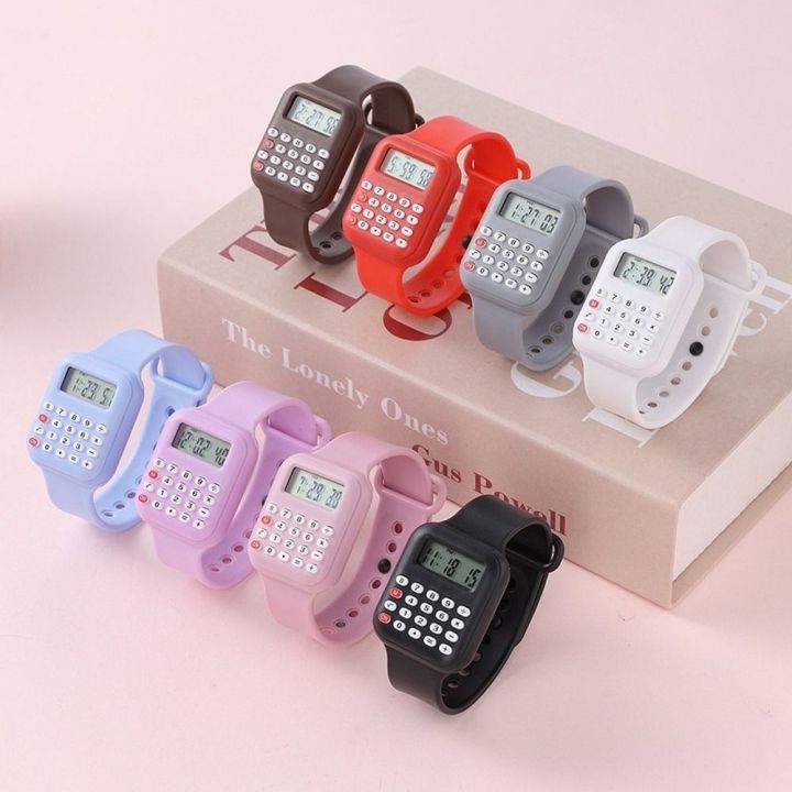 Casual Date Display Micro Calculator Watch Multifunctional Cartoon ...