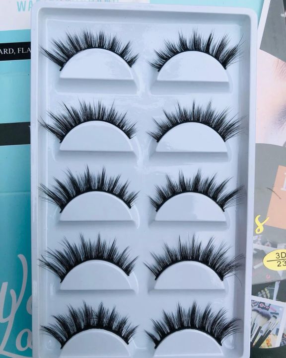Eyelashes , 2 Packs ( 10 Pairs ) | Daraz.pk