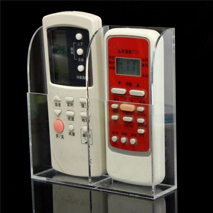Transparent Remote Control Rack Acrylic Wall Mount 2 Case | Daraz.pk