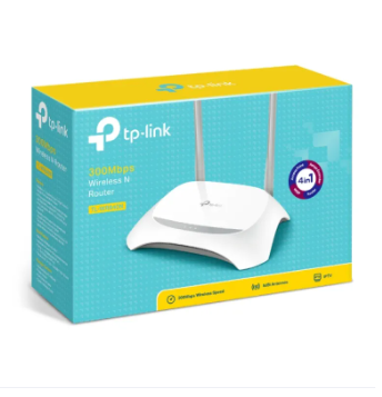 TP-Link Wi-Fi Router TL-WR840N Double Antenna 300 Mbps Wireless N ...