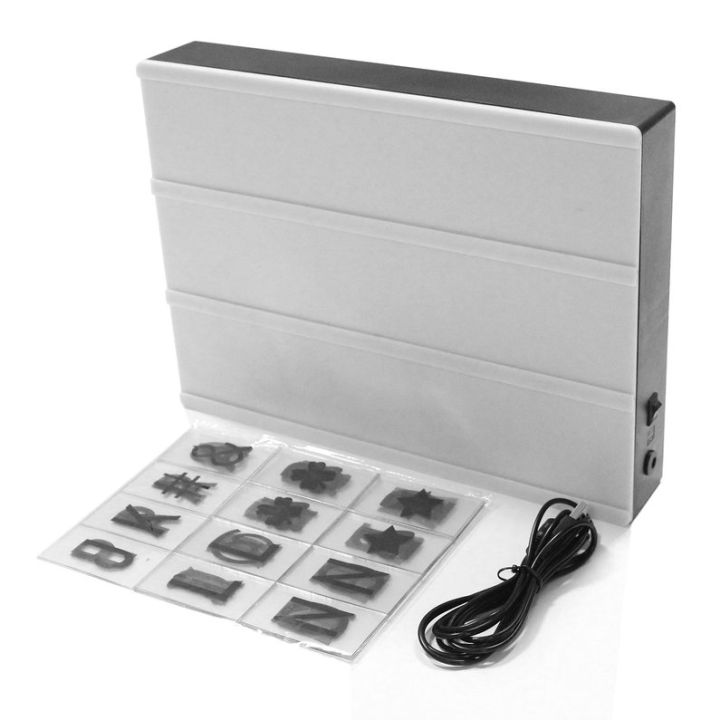 A4 Size LED Light Box Letters Cards Combination Lightbox with USB Cable ...