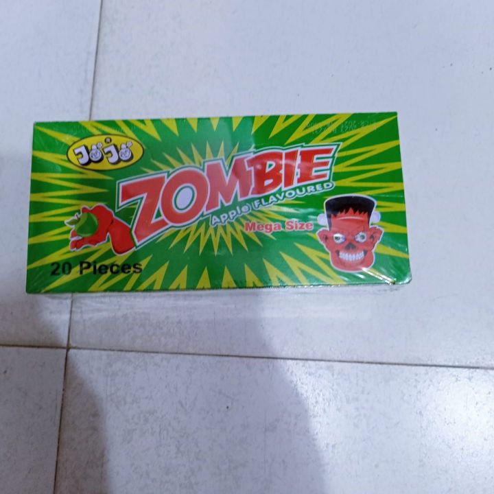 ZOMBIE Apple Flavoured Mega Size 1Box (20piece) | Daraz.pk