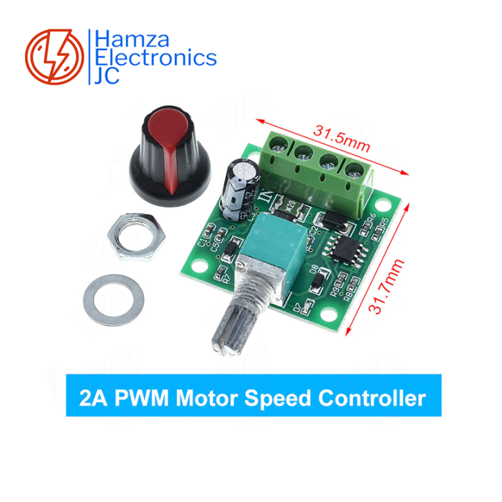 12V DC Motor Speed Controller Module 5A PWM DC-DC 4.5V-35V Adjustable ...