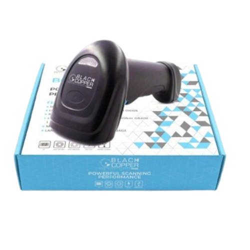 Hand-Held 1D Laser Barcode Scanner With Stand | Daraz.pk
