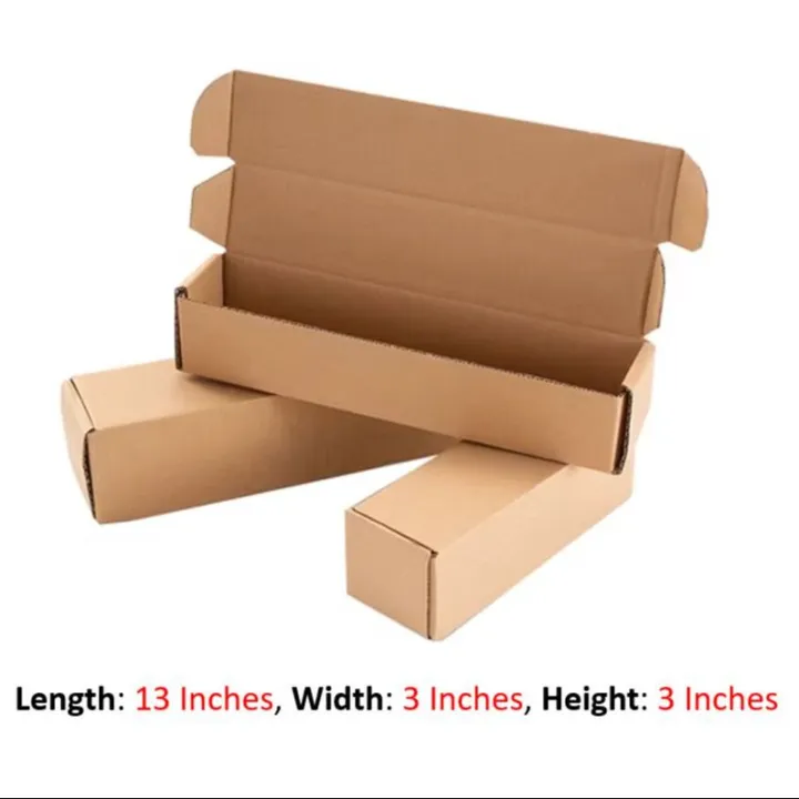 Shipping Boxes Size (13 x 3 x 3 Inches) - Bundle of 5/10/20 Boxes ...
