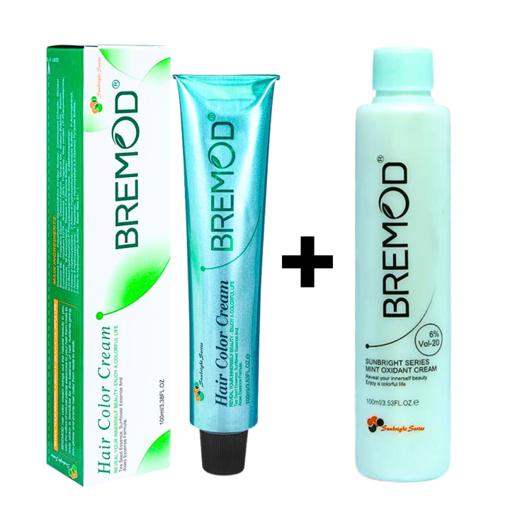 Bremod Hair Color With Developer All Shades Available | Daraz.pk