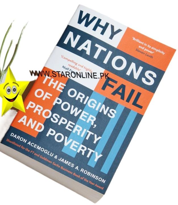 Why Nations Fail Book by Daron Acemoglu and James A. Robinson | Daraz.pk