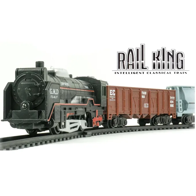 Classic Train Set For Kids 19 Pieces Train | Daraz.pk